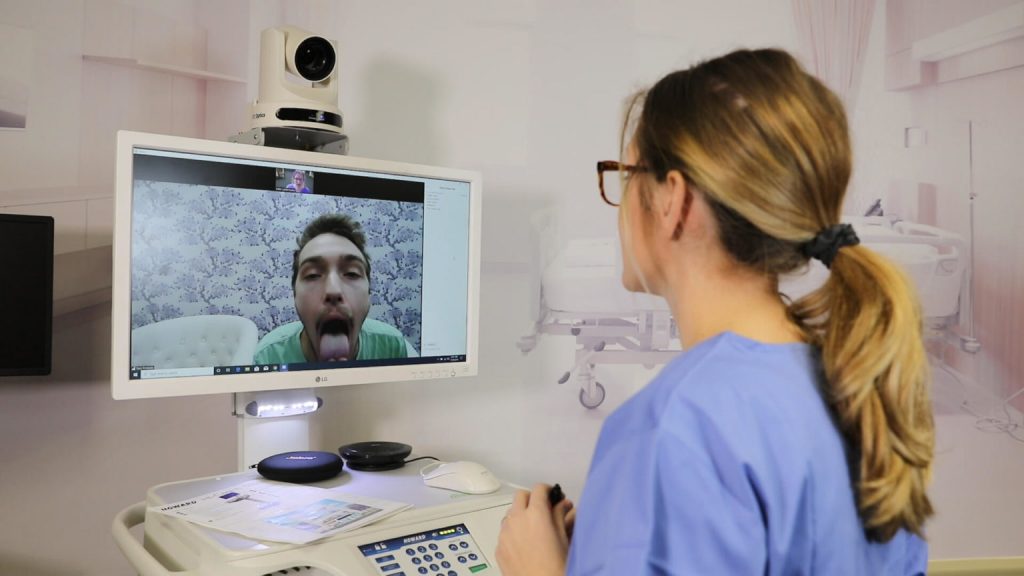 Healthcare Streaming Case Studies with Telemedicine and PTZ camera