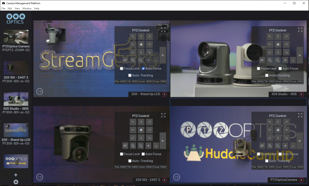 The PTZOptics Camera Management Platform - PTZOptics