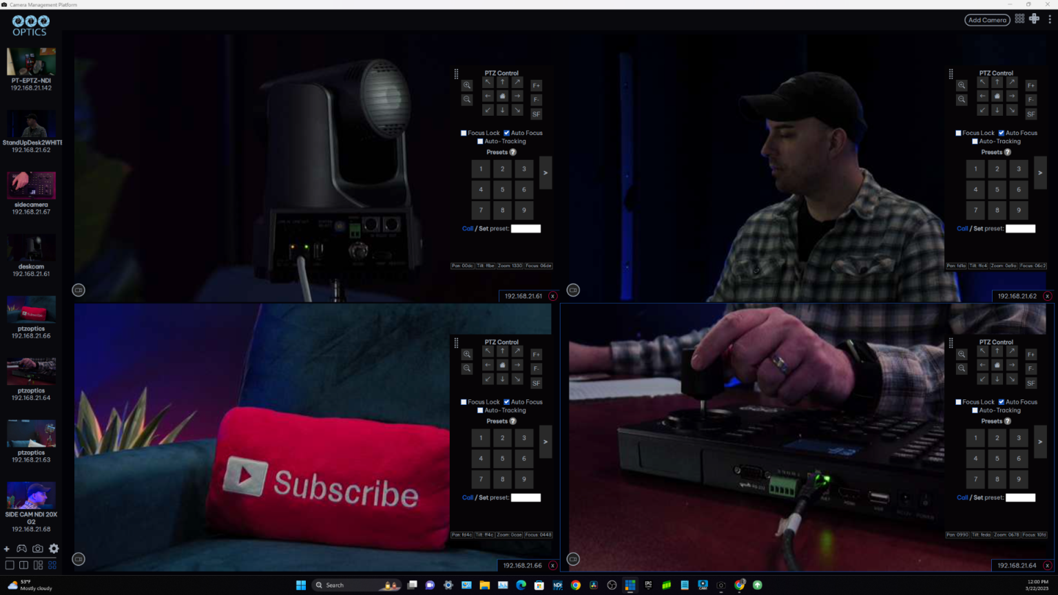 The PTZOptics Camera Management Platform - PTZOptics
