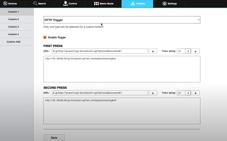 How to use your Joystick to Control Auto-Tracking - PTZOptics
