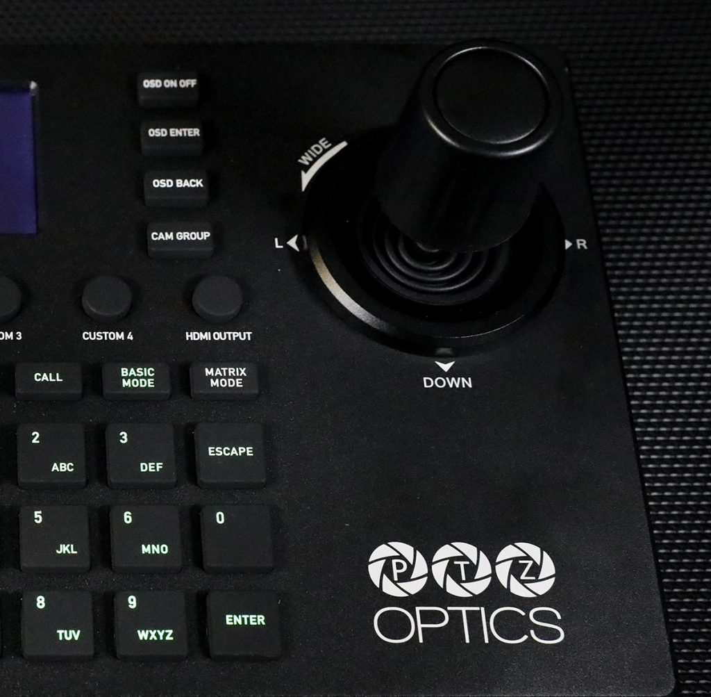 SuperJoy Controller - Network and Serial PTZ Camera Joystick